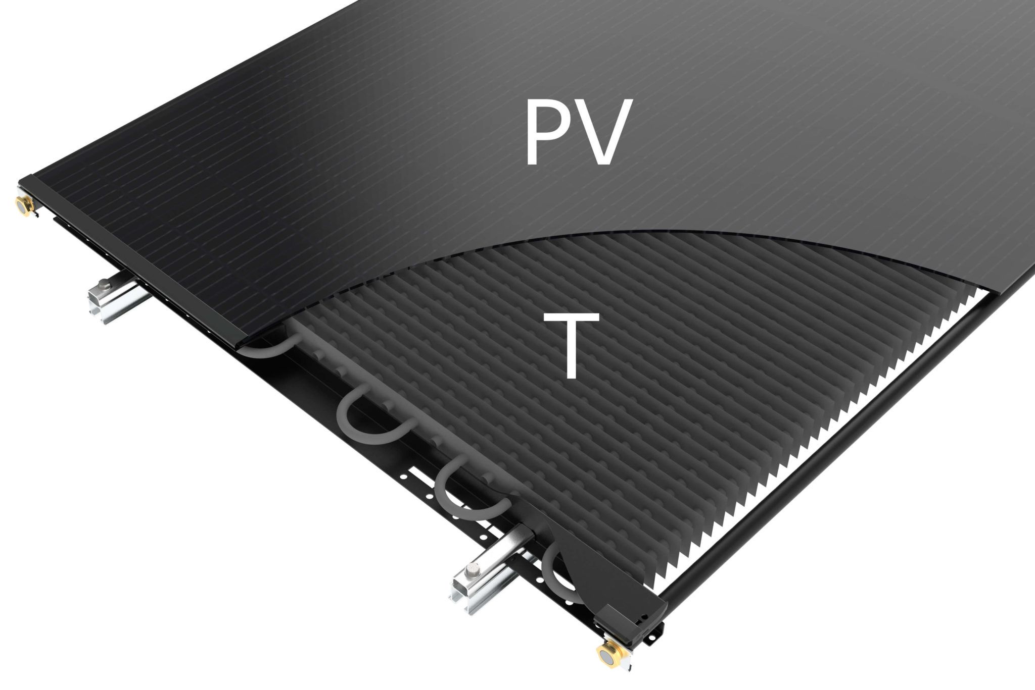 PVT-paneel als bron voor de warmtepomp voor warmte en elektriciteit